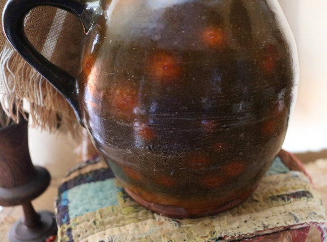 Redware Gonic Lidded Bean Pot – Fanatic's Country Attic