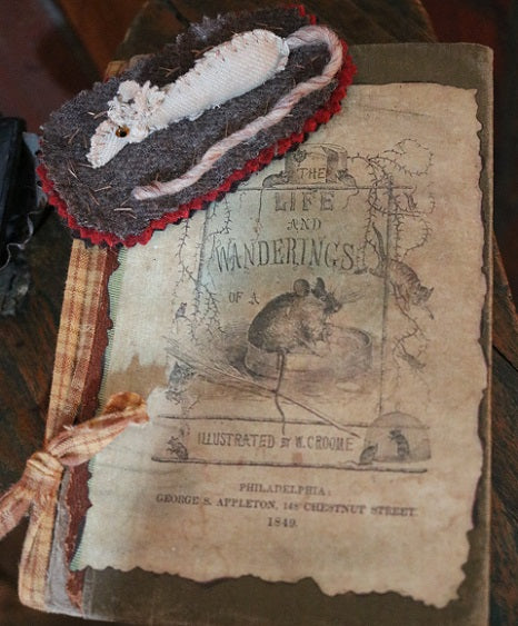 Life and Wanderings of A Mouse Book Cover and Mouse Pen Wipe Cute ...