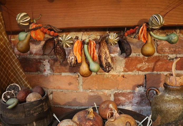 Primitive Gourd Harvest Garland – Fanatic's Country Attic