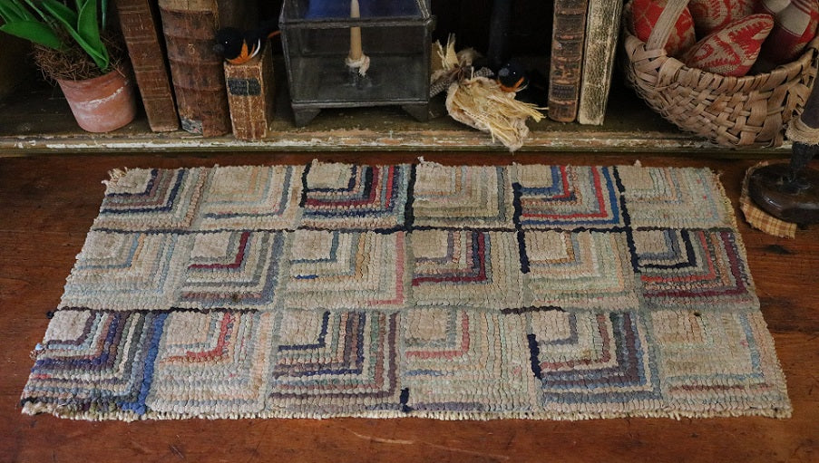 Hooked Rug Hit and Miss Pattern – Fanatic's Country Attic